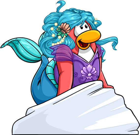 Bubbles - Club Penguin Mermaid Clipart - Full Size Clipart (#1851124 ...