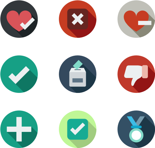 Clipart Circle Icons Free Color - Validate Icon - Png Download - Full ...