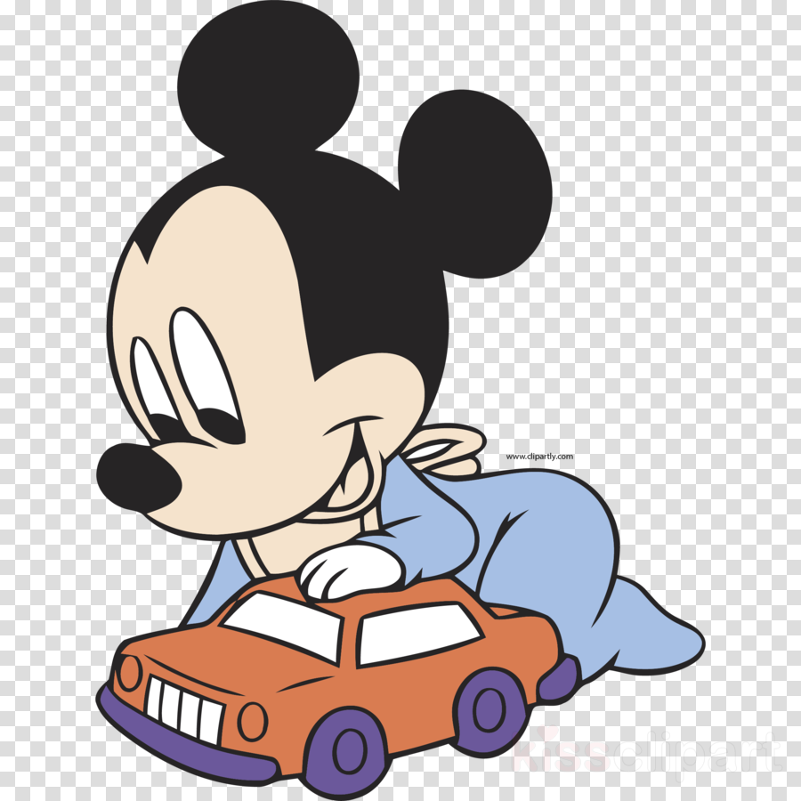 Baby Mickey Mouse Coloring Clipart - Full Size Clipart (#1854123 ...
