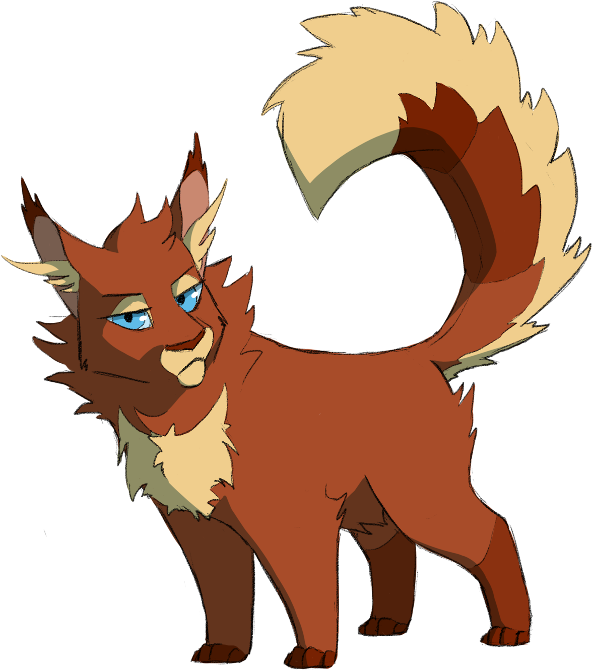 Shadowclan Medicine Cat - Flametail Warrior Cats Clipart - Full Size ...