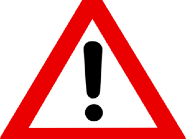 Situation Clipart Warning - Png Download - Full Size Clipart (#1874166 ...