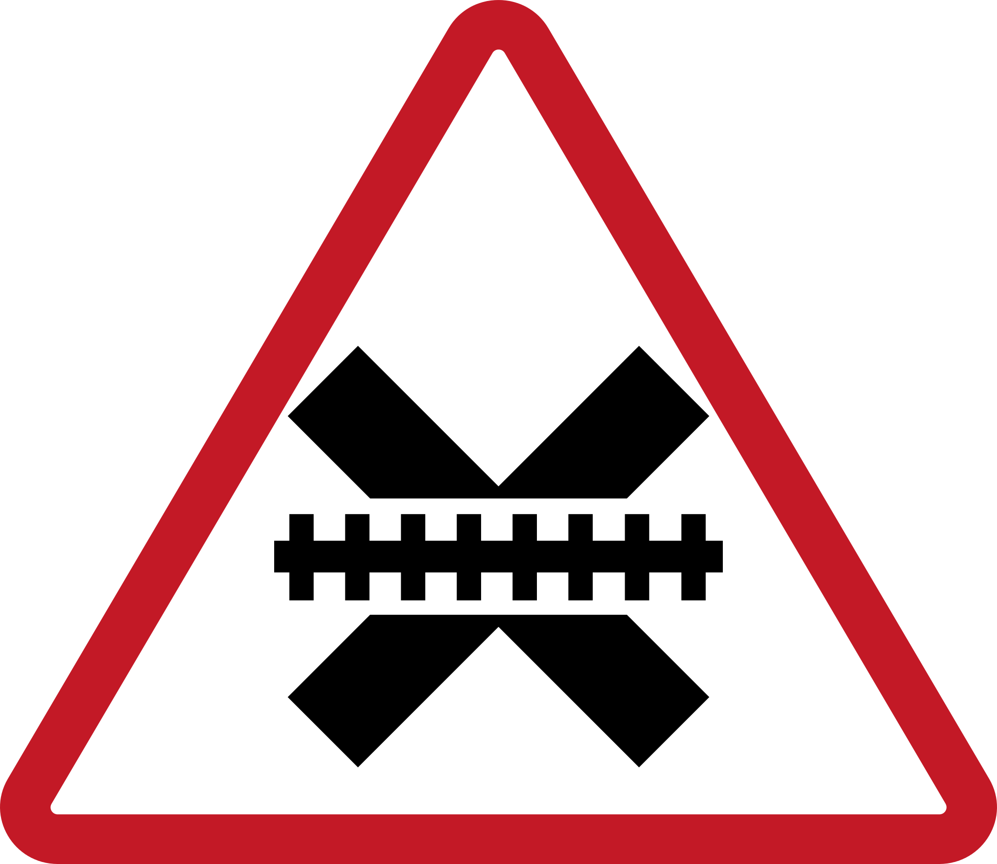 Open - Railroad Crossing Sign Ph Clipart - Full Size Clipart (#1878292 ...