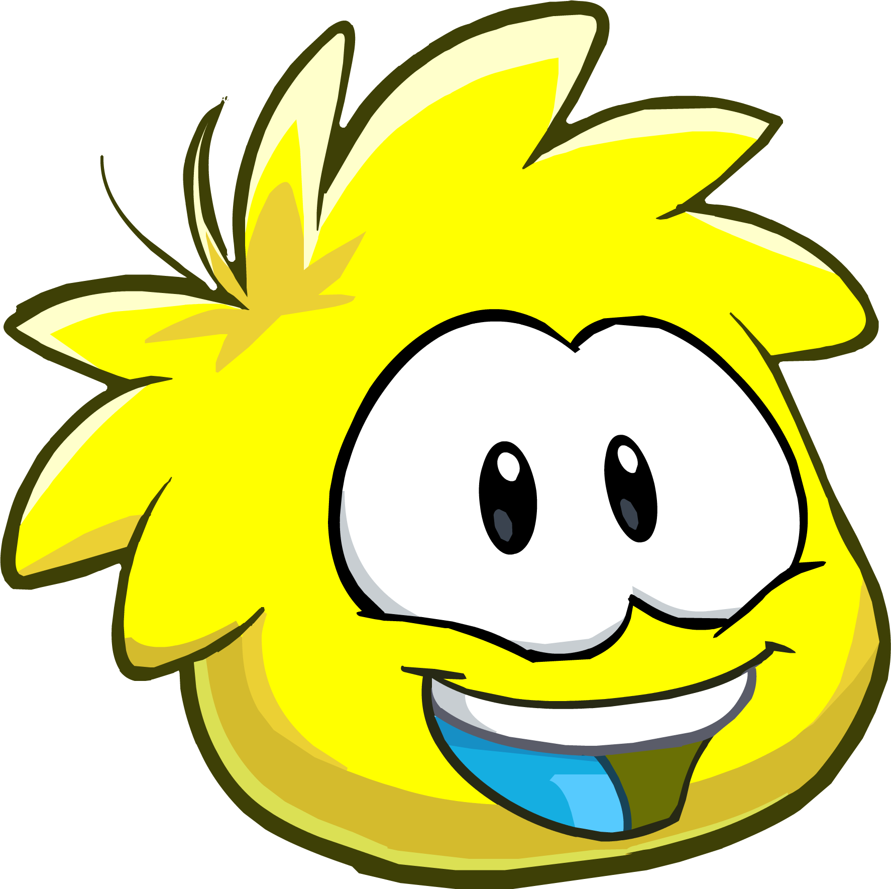 Zeb The Puffle Player Card, Club Penguin, Emoticon, - Puffle Amarillo ...