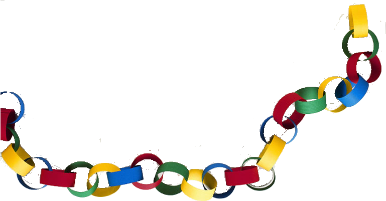 Link - Clip Art Paper Chains - Png Download - Full Size Clipart ...
