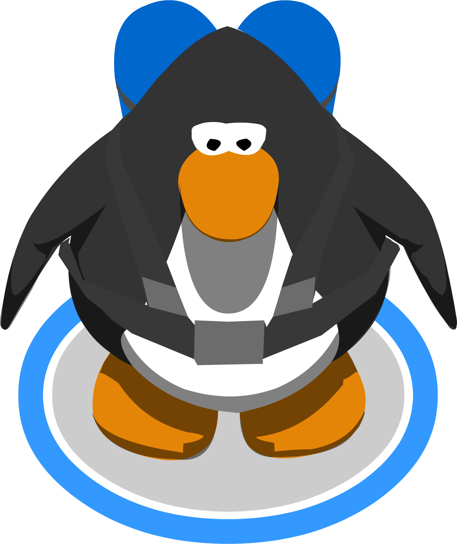 Blue Scuba Tank In-game - Club Penguin Sprite Clipart - Full Size ...