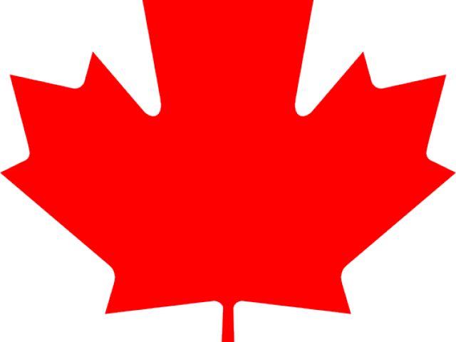 Leaf Clipart Canadian - Canadian Maple Leaf Png Transparent Png - Full ...