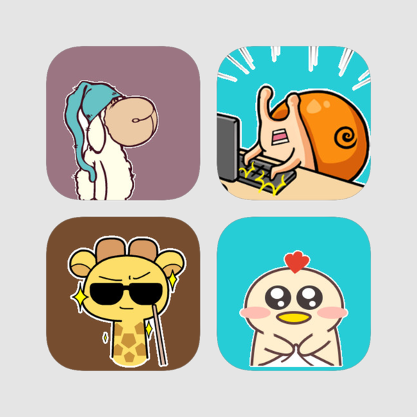 Download Animated Animals Sticker Pack On The App Store - Sticker ...