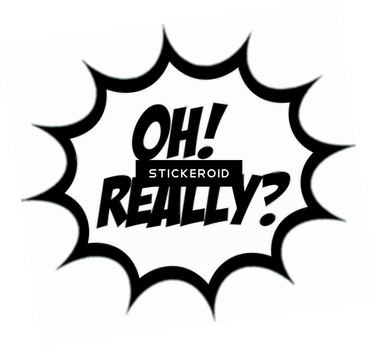 Oh Really Clipart - Full Size Clipart (#1897813) - PinClipart