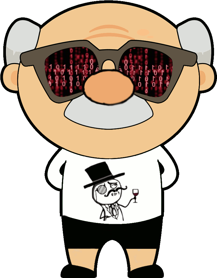 Clip Royalty Free Grandfather Clipart Lolo - Lulzsec - Png Download ...