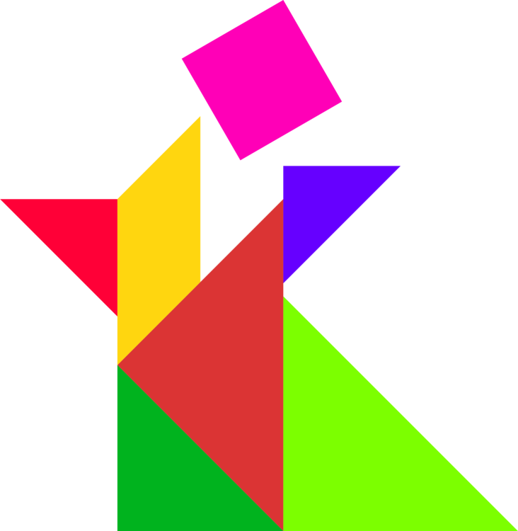 Toying With Tangrams Jigsaw Puzzles Triangle - Tangrams Clipart ...