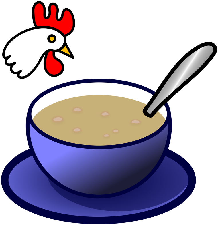Chicken Soup Clipart Hot Food - Chicken Soup Clipart - Png Download ...