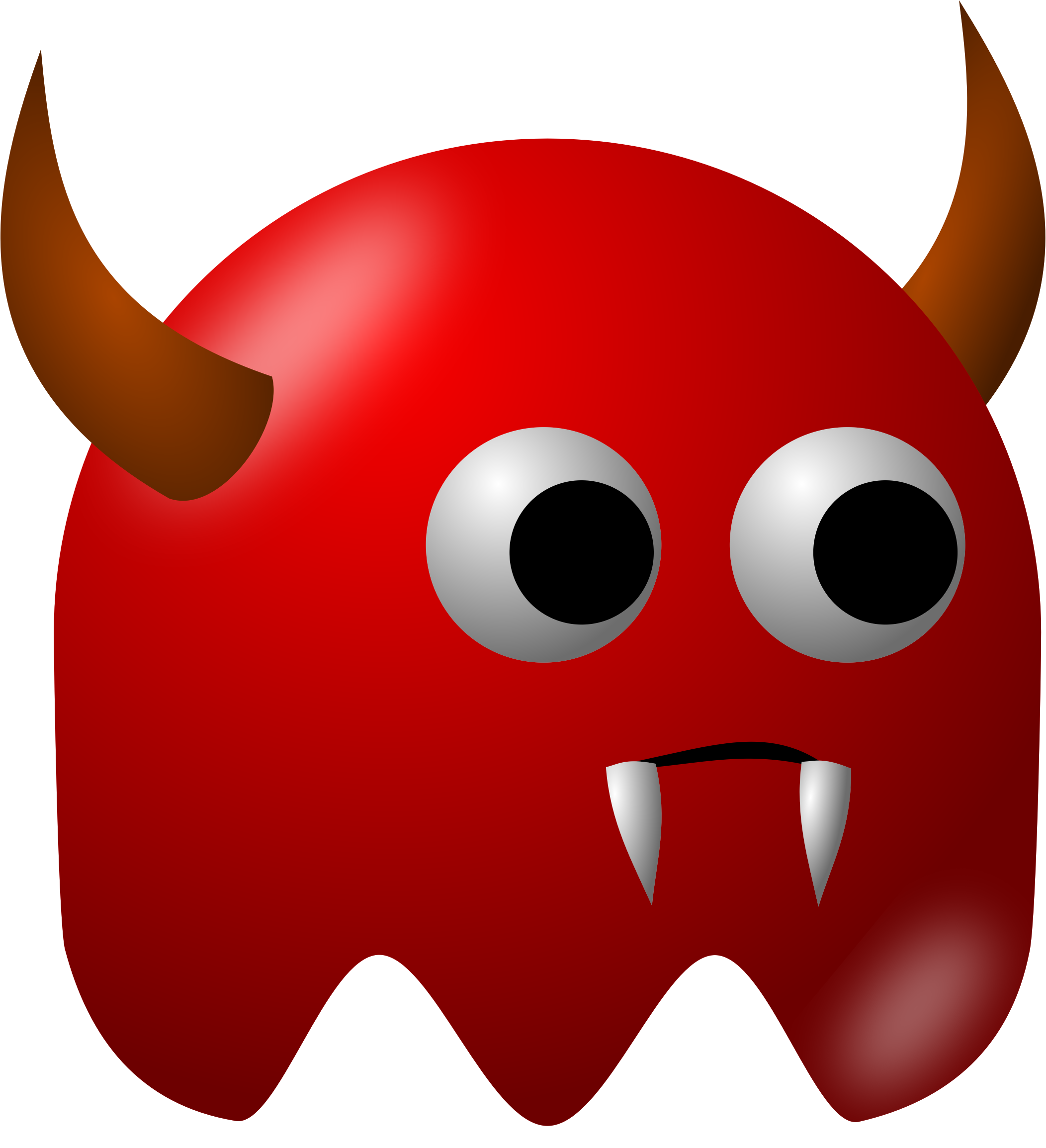 Monster Ns Big Image Png - Devil Clip Art Transparent Png - Full Size ...