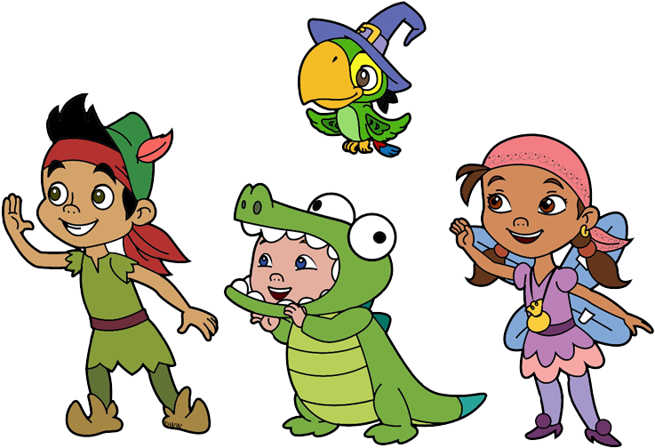 Skully Jake, Izzy, Cubby, - Clip Art - Png Download - Full Size Clipart ...