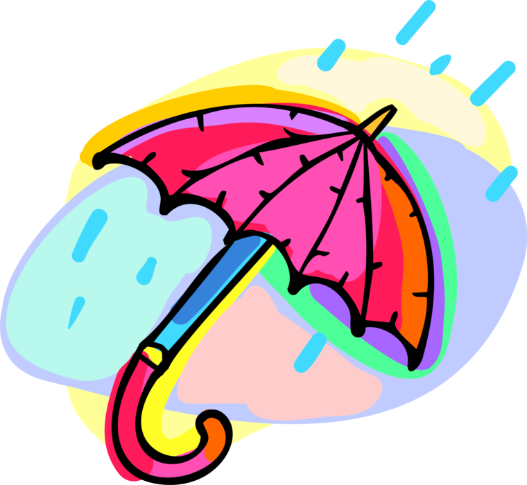 Download Vector Illustration Of Umbrella Or Parasol Provides - Umbrella ...