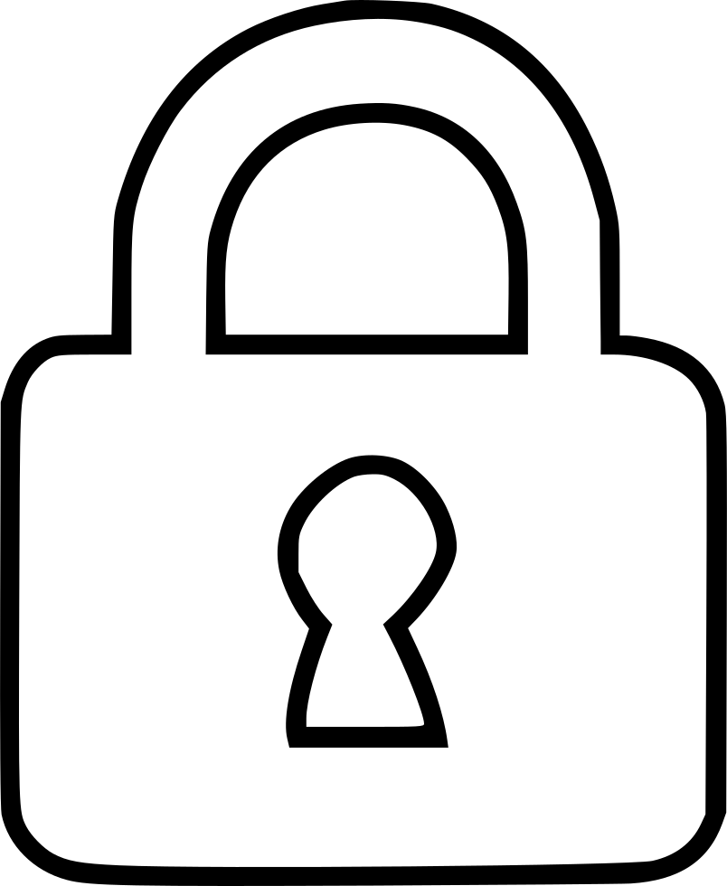 Drawing File Lock Clip Art Free - Lock Picture Drawing - Png Download ...