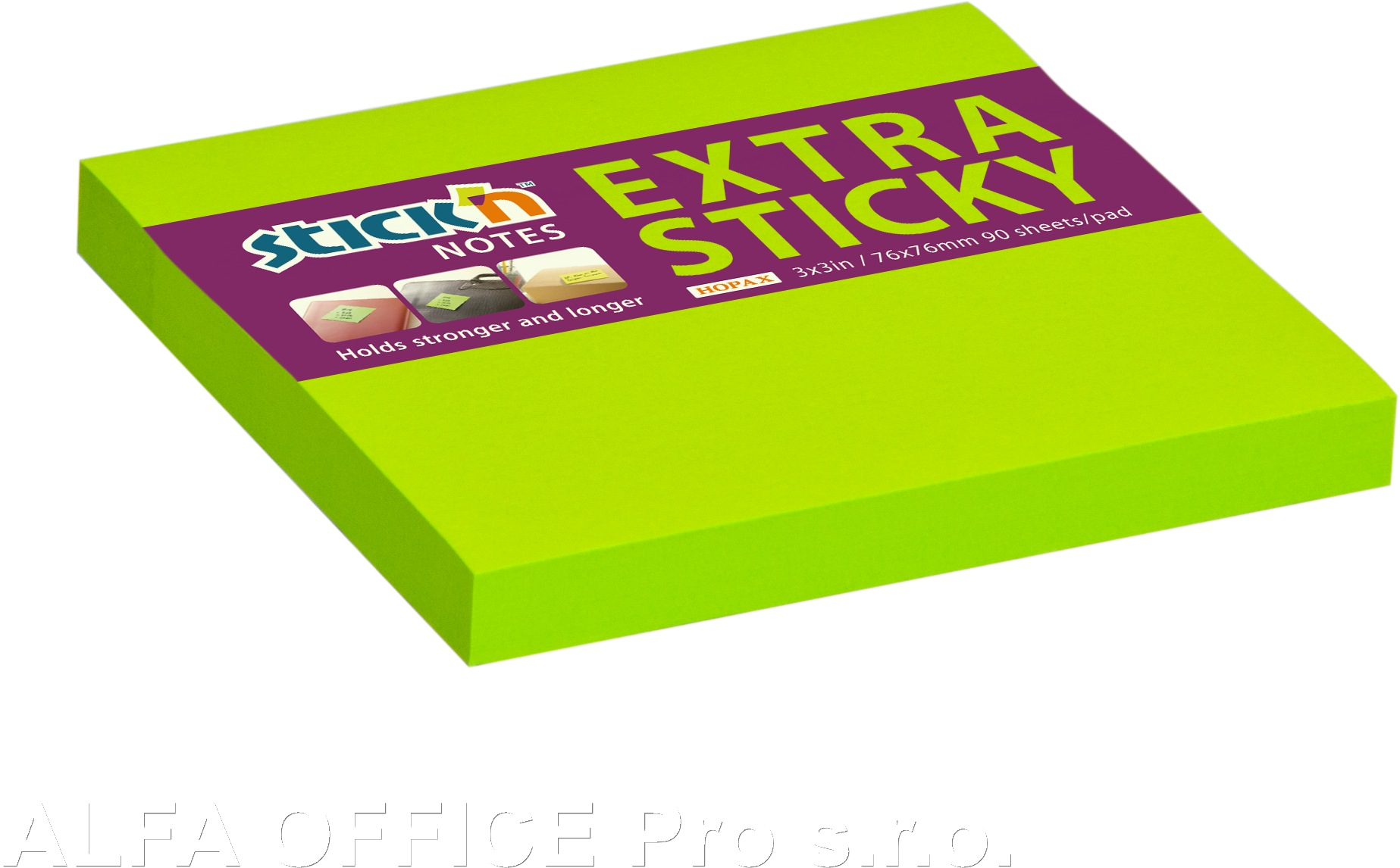 Samolepicí Bločky Hopax Extra Sticky - Stick N Value Stickn Extra ...