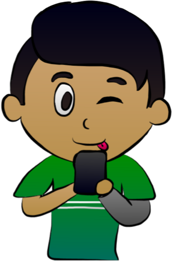 Calculating Calculator Boy Smart Draw Freetoedit - Cartoon Clipart ...