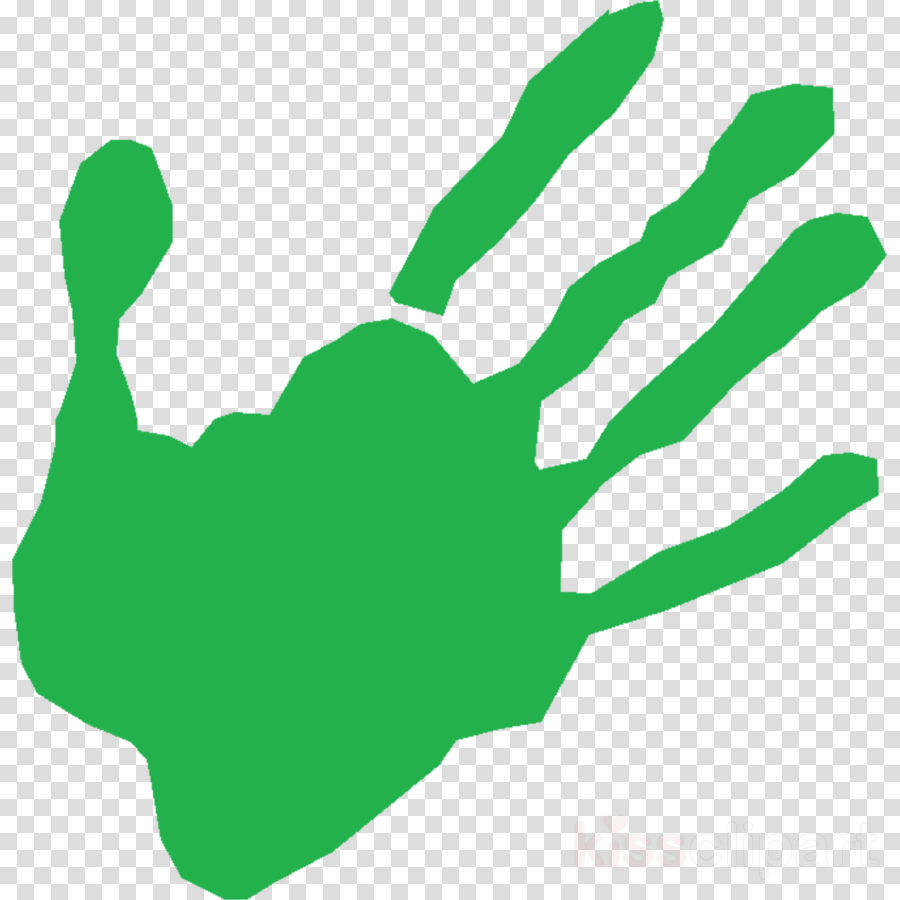 Download Green Hand Print Clipart Computer Icons Clip Art - Hand ...