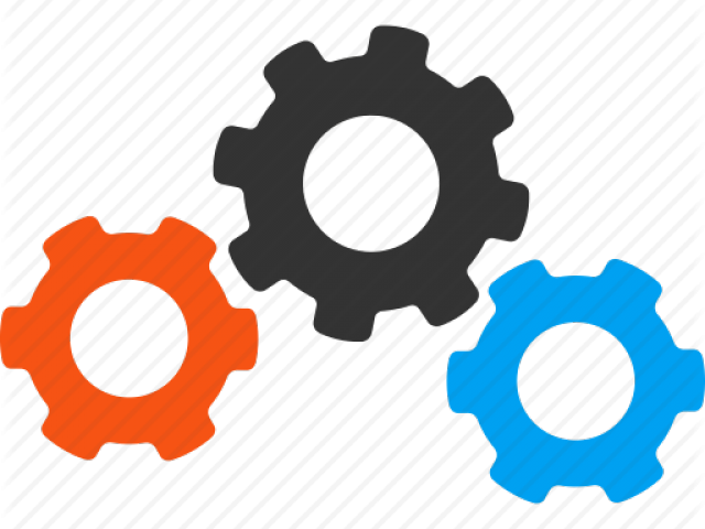 Clip Art Gears - Png Download - Full Size Clipart (#1914454) - PinClipart