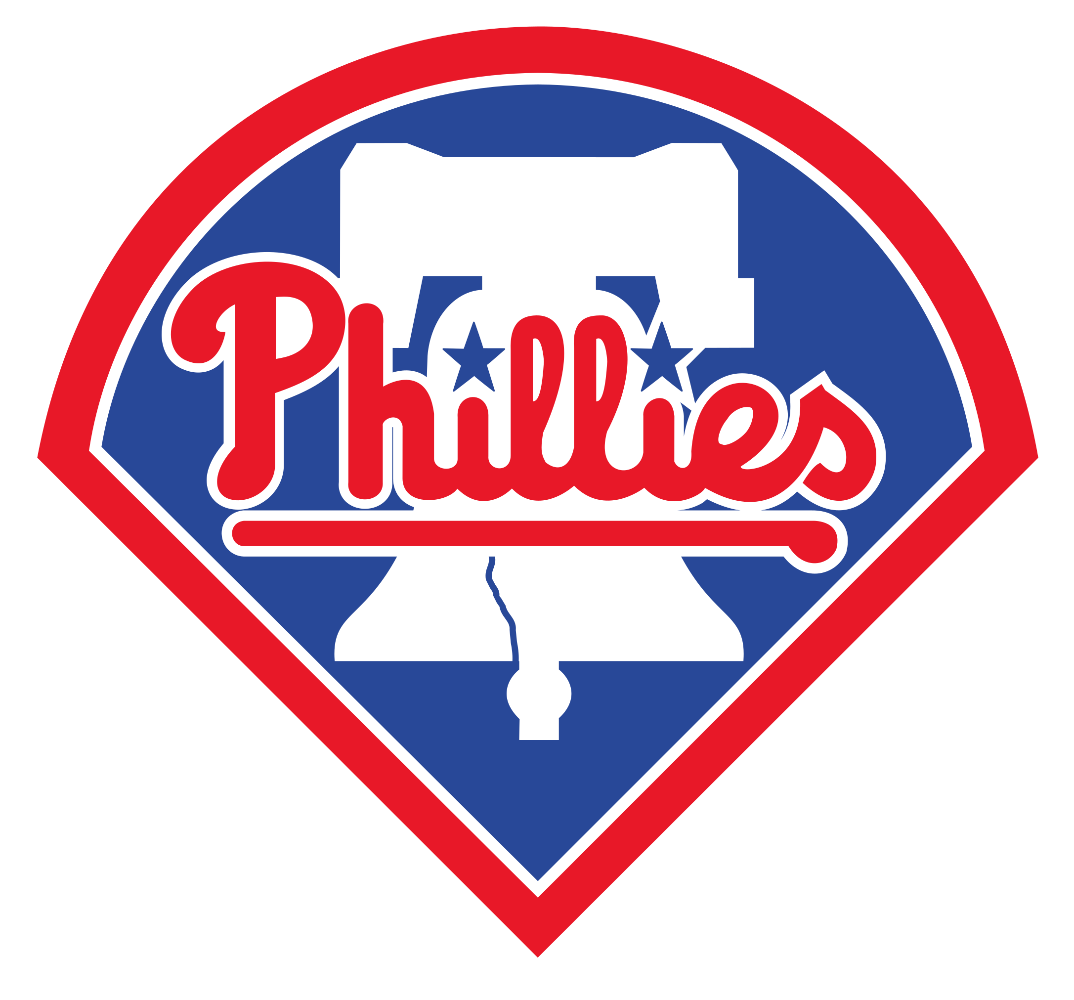 Philadelphia Phillies - Philadelphia Phillies Logo Png Clipart - Full ...