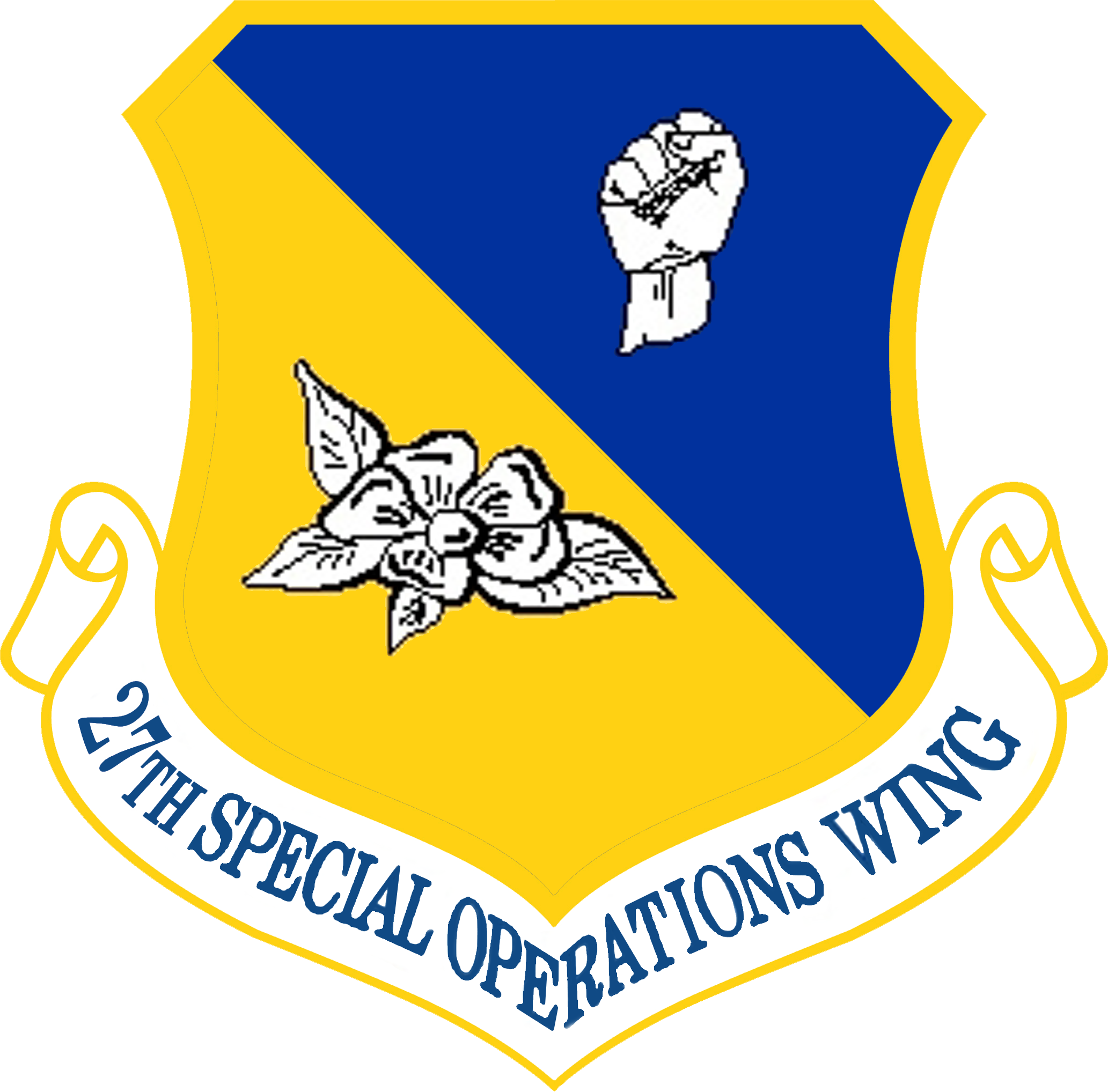 27th Special Operations Wing - 104th Fighter Wing Patch Clipart - Full ...