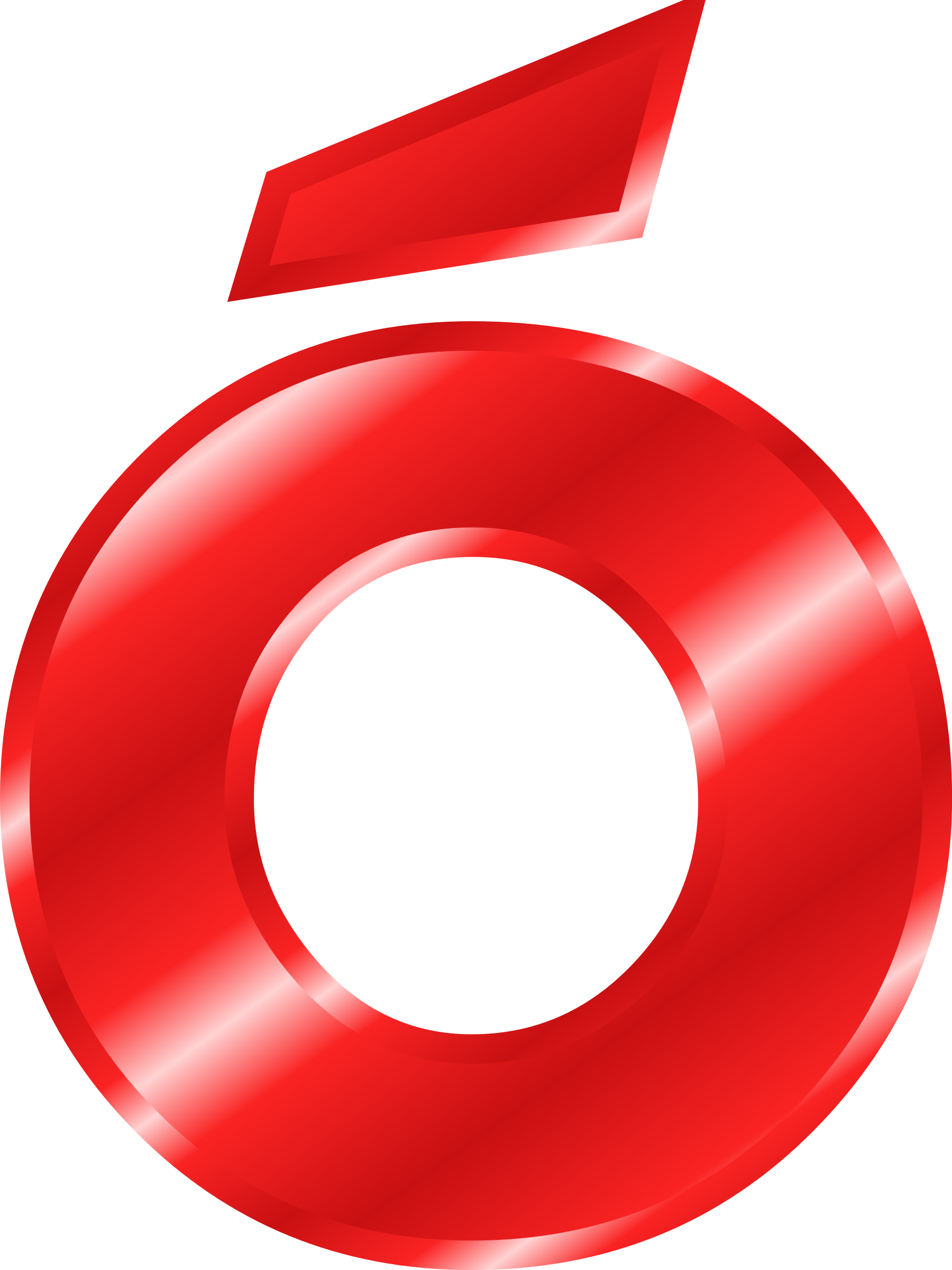 Big Image - Red Letters Alphabet Clipart - Full Size Clipart (#1942521 ...