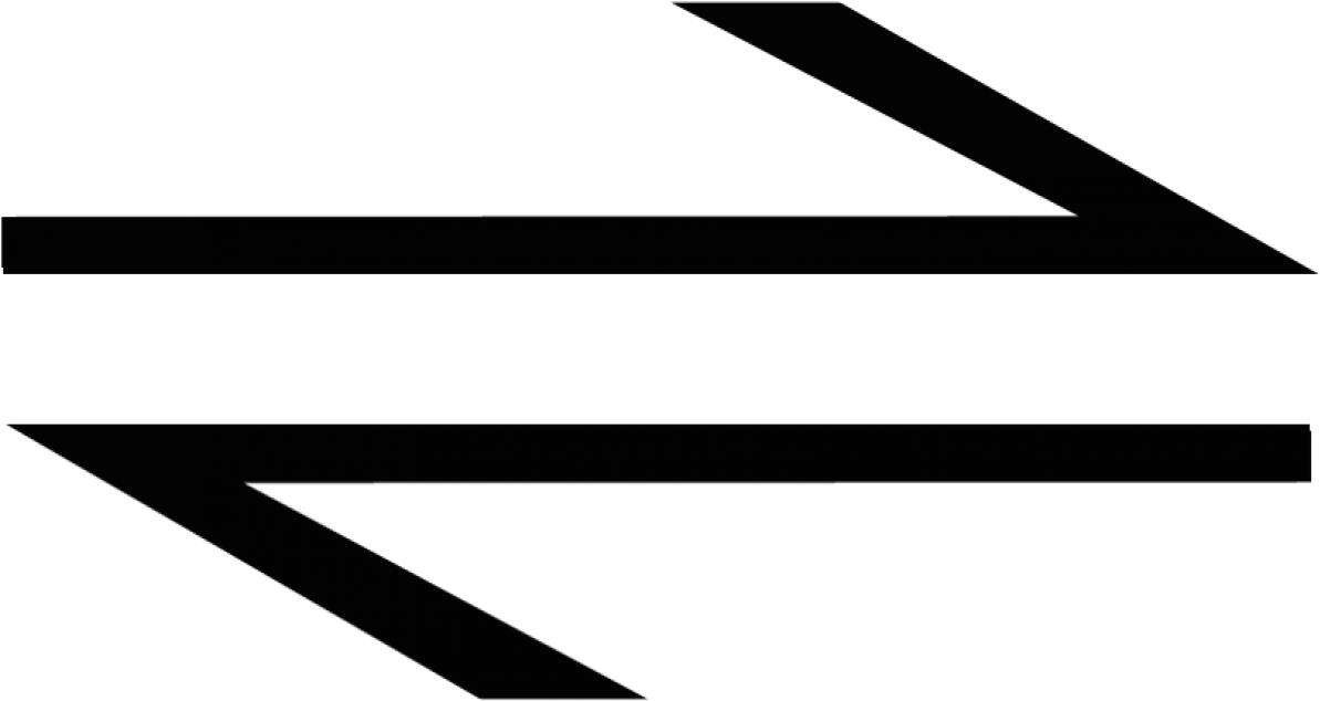 Equilibrium Symbol Png Clipart - Full Size Clipart (#1945270) - PinClipart