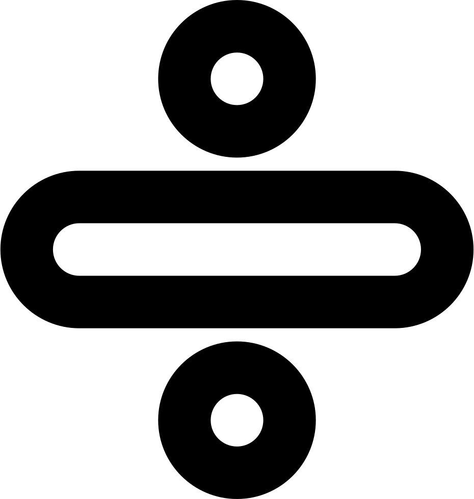 Download Png File - White Division Symbol Transparent Clipart (#1947354 ...