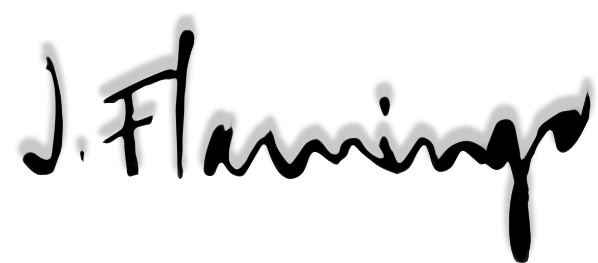 Flamingo Vision - Calligraphy Clipart - Full Size Clipart (#1951601 ...