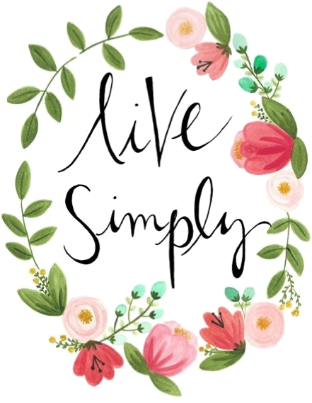 349 - Live Simply Clipart - Full Size Clipart (#1951999) - PinClipart
