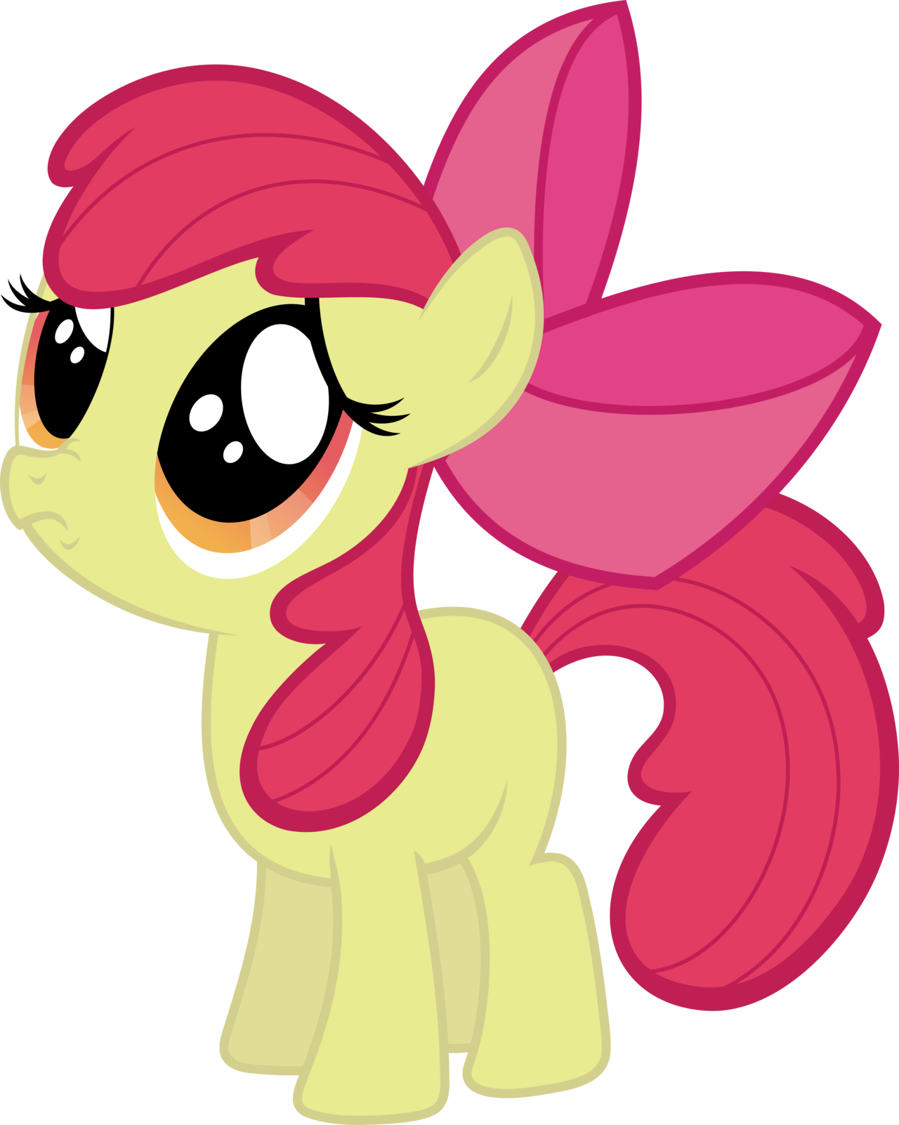 Apple Bloom - Apple Bloom My Little Pony Character Clipart - Full Size ...