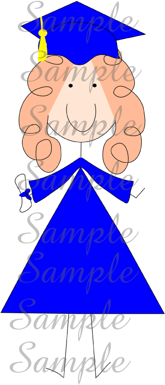 Download Clip Art Stick Figure Graduation - Free Digi Stamps - Png ...