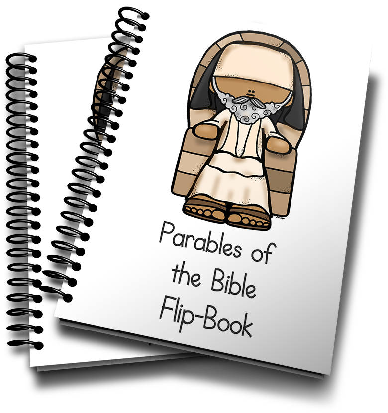 Parables Of The Bible Mini Flip Books Clip Art Free - Png Download ...