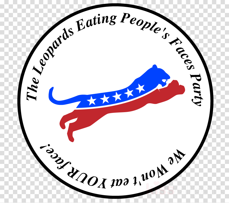 Leopards Eating People's Faces Party Clipart Food Eating - Leopards ...
