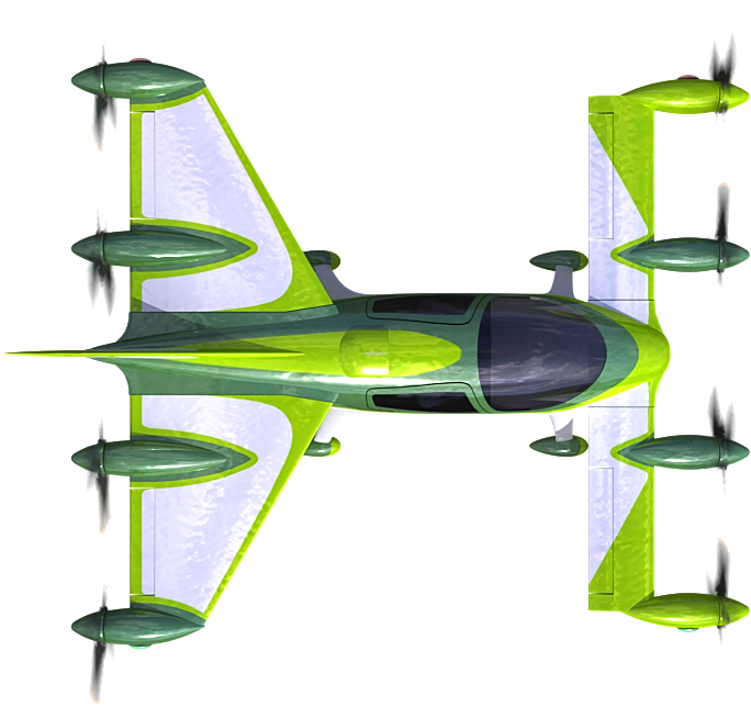 Lindberg Verdego Aero Flying Taxi - Pat200 Vtol Clipart - Full Size ...