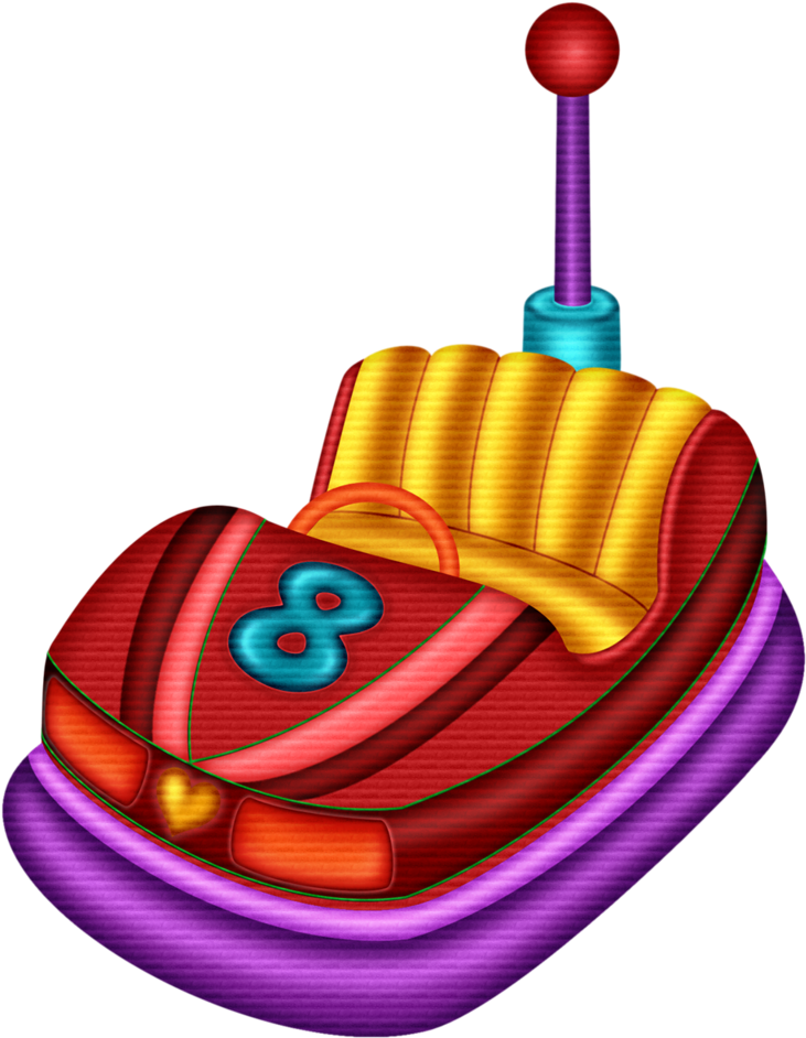 Pps Bumper Car Png Clip Art Scrapbook - Circus Transparent Png - Full ...