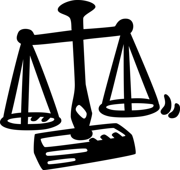 Download Vector Illustration Of Weighing Scales Force-measuring - Clip ...