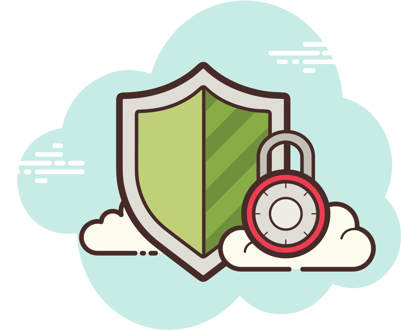 Security Shield Green Icon - Icon Clipart - Full Size Clipart (#1981162 ...