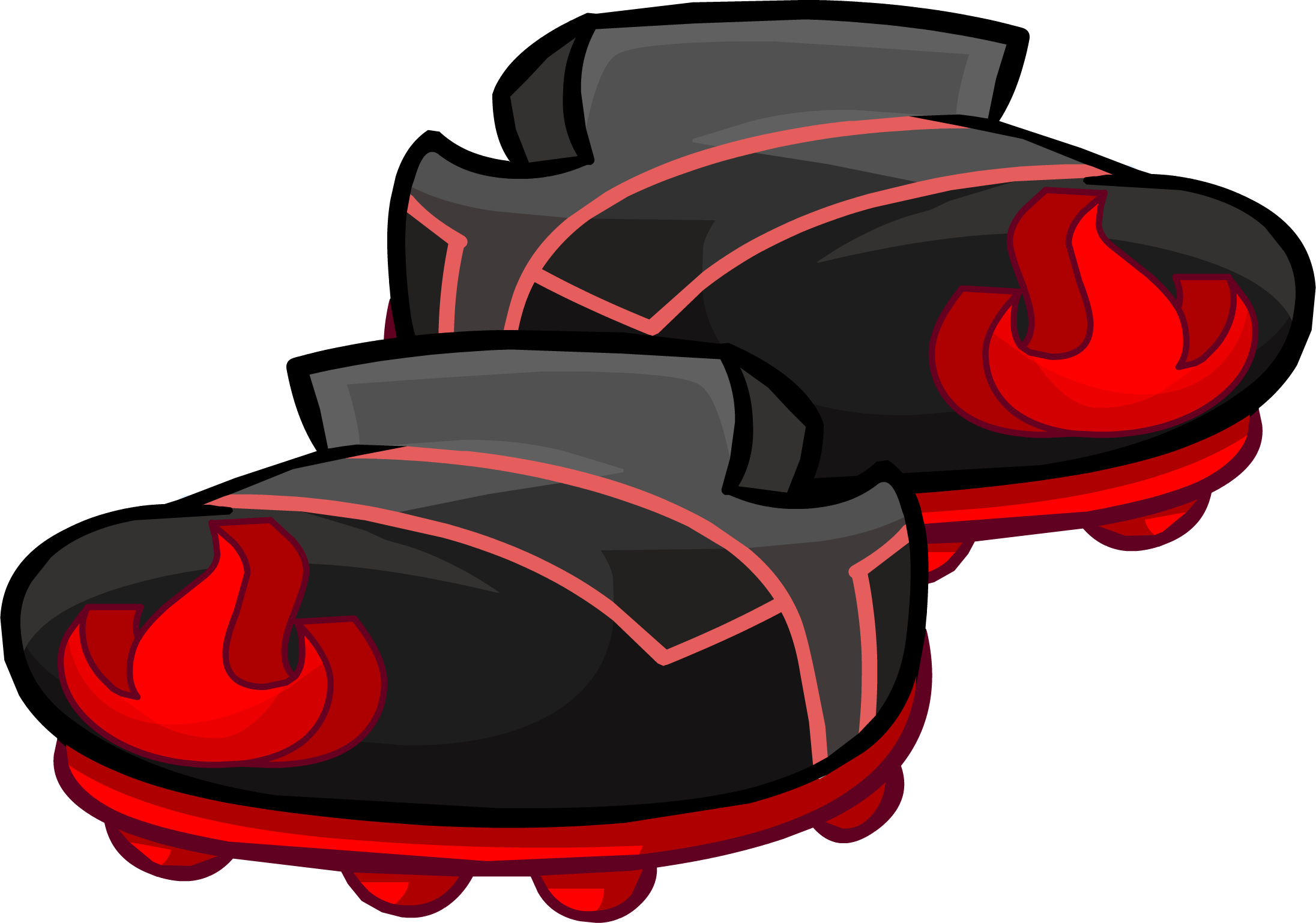 Fire Power Shoes - Illustration Clipart - Full Size Clipart (#1991337 ...