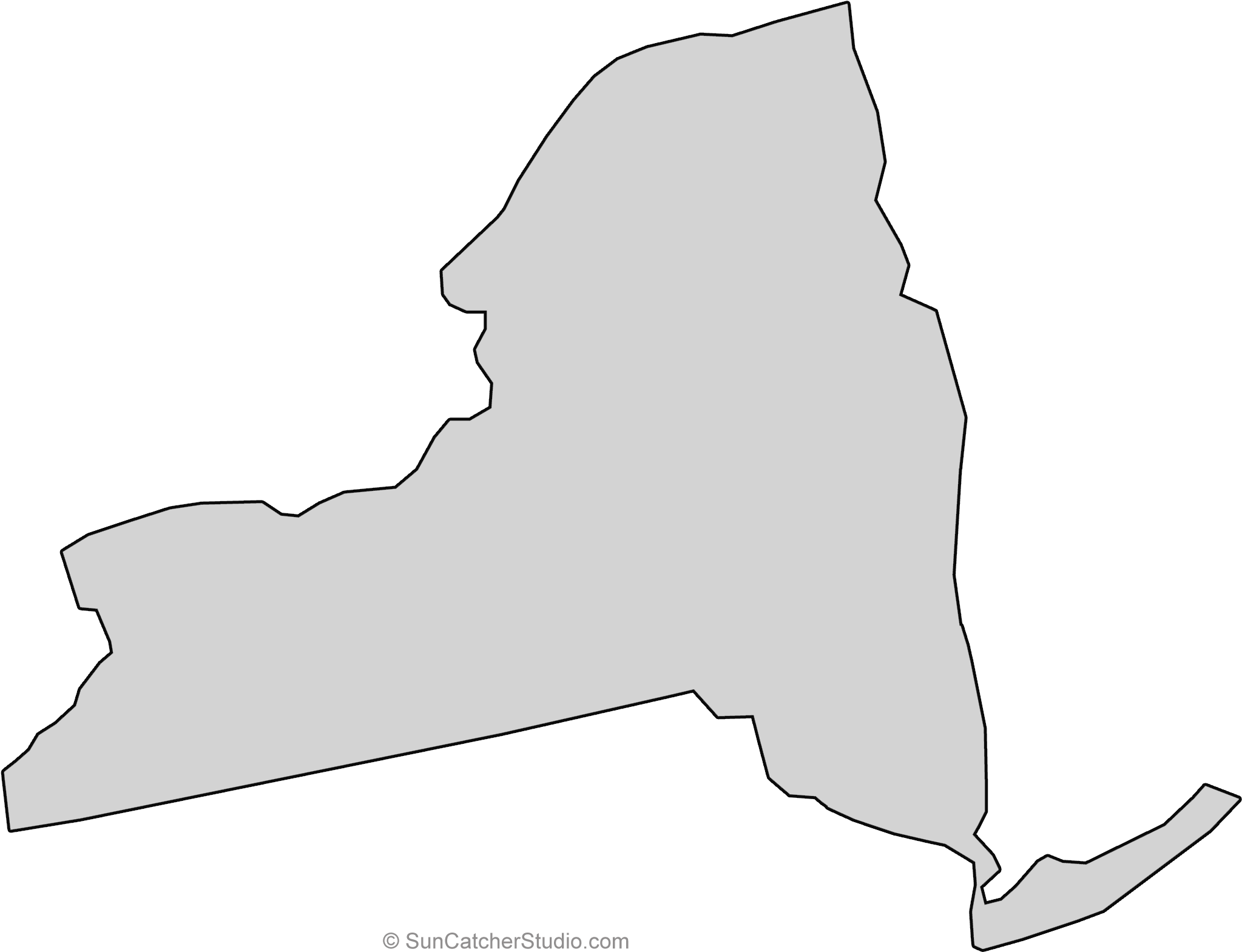 New York - United States Of America Clipart - Full Size Clipart (#21346 ...