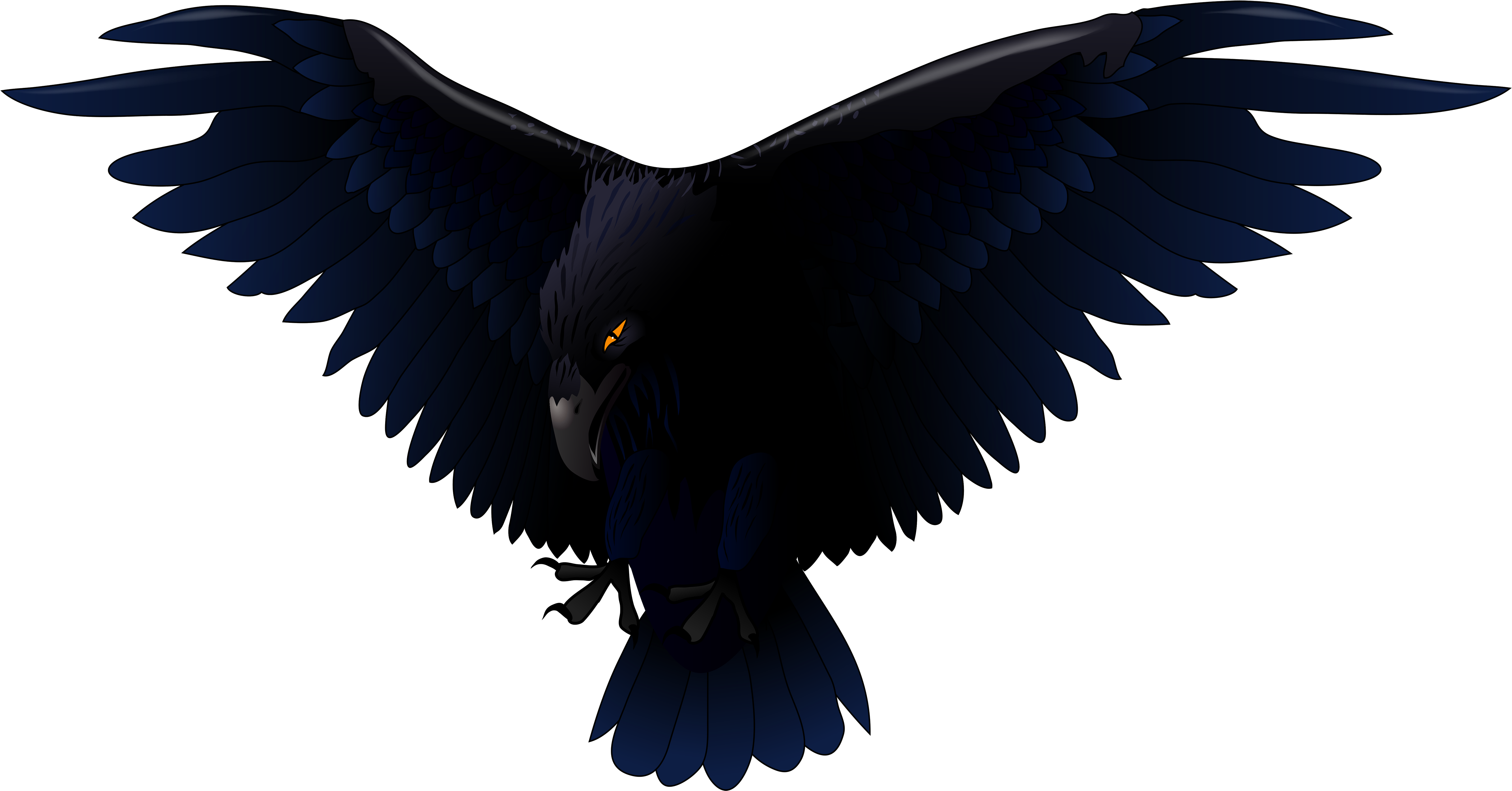 Raven Cliparts - Raven Png Transparent Png - Full Size Clipart (#201136 ...