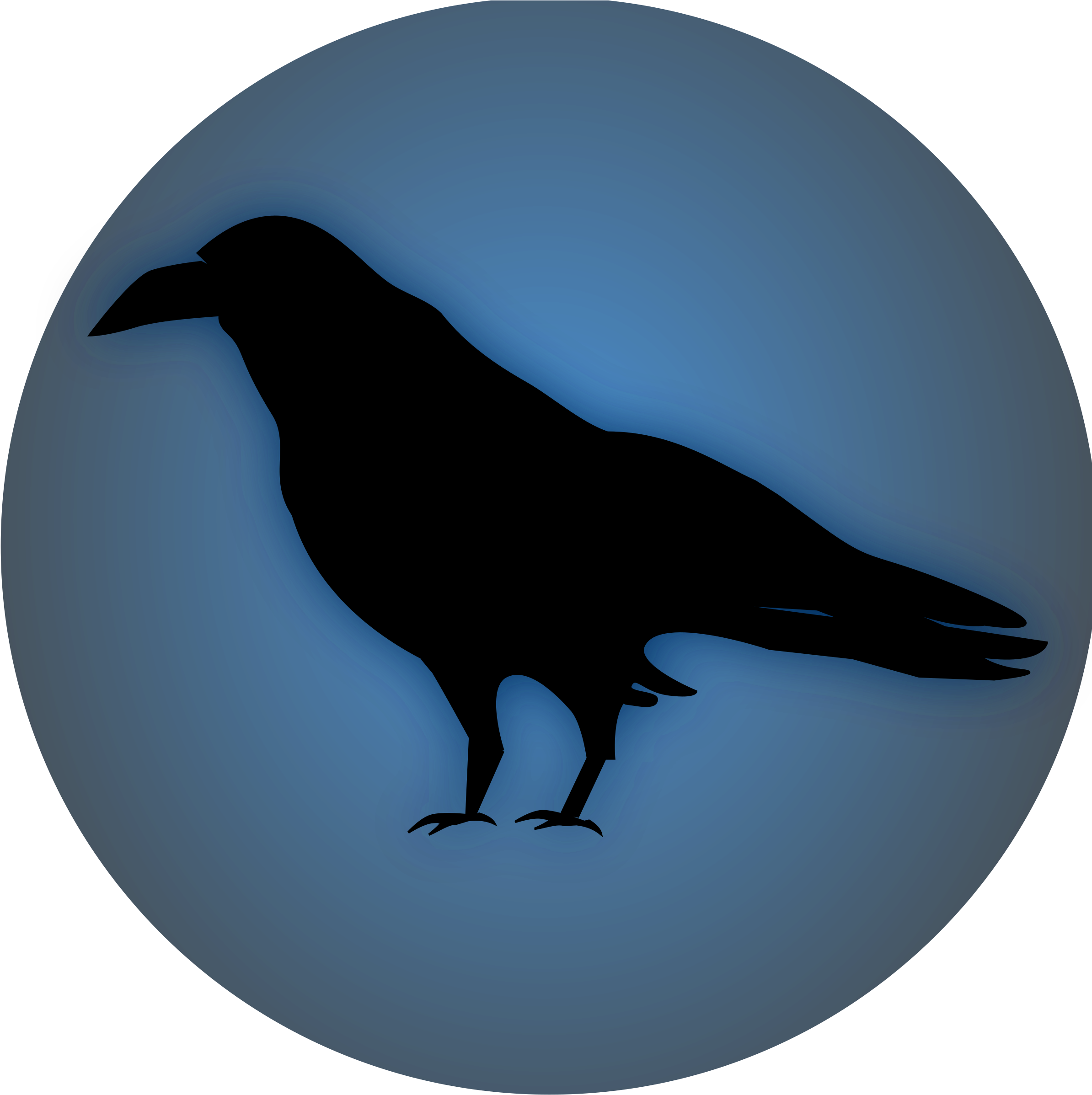 Raven Icon Clipart - Full Size Clipart (#201176) - PinClipart