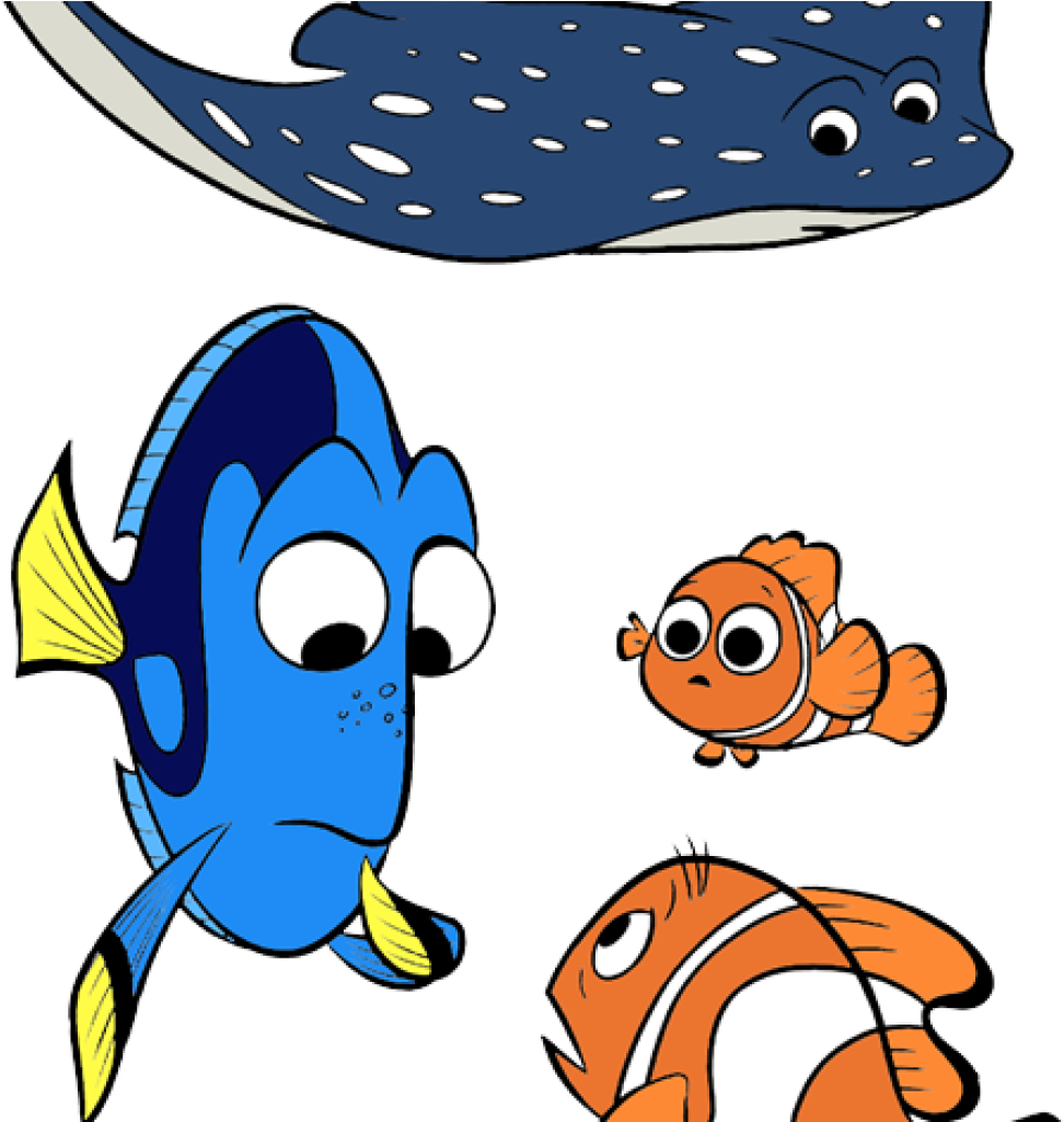 Download Finding Nemo Clipart Finding Nemo Characters Clipart - Finding ...