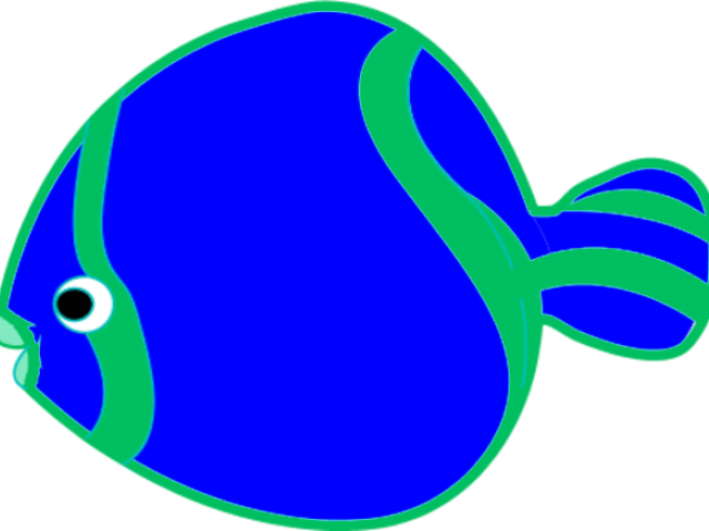 Blue Fish Clip Art - Png Download - Full Size Clipart (#203546 ...