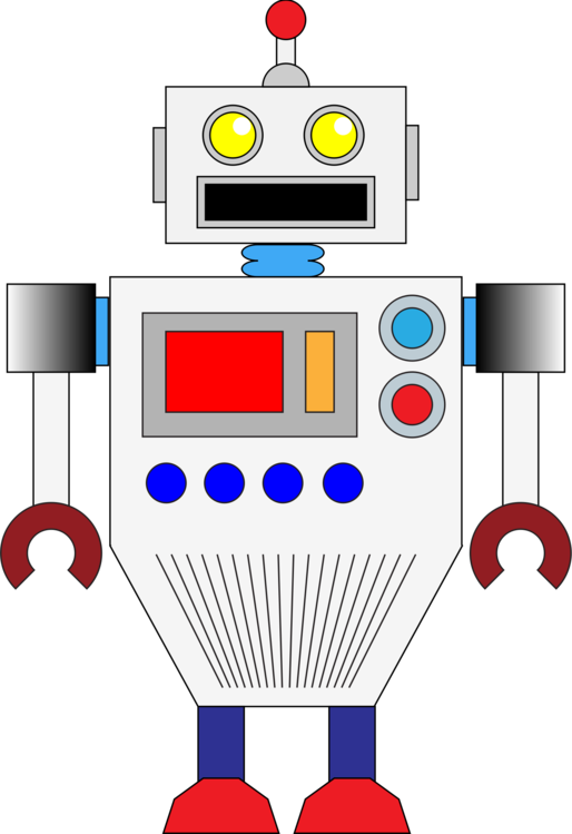 Robot Computer Icons Drawing Download Blog - Clip Art - Png Download ...