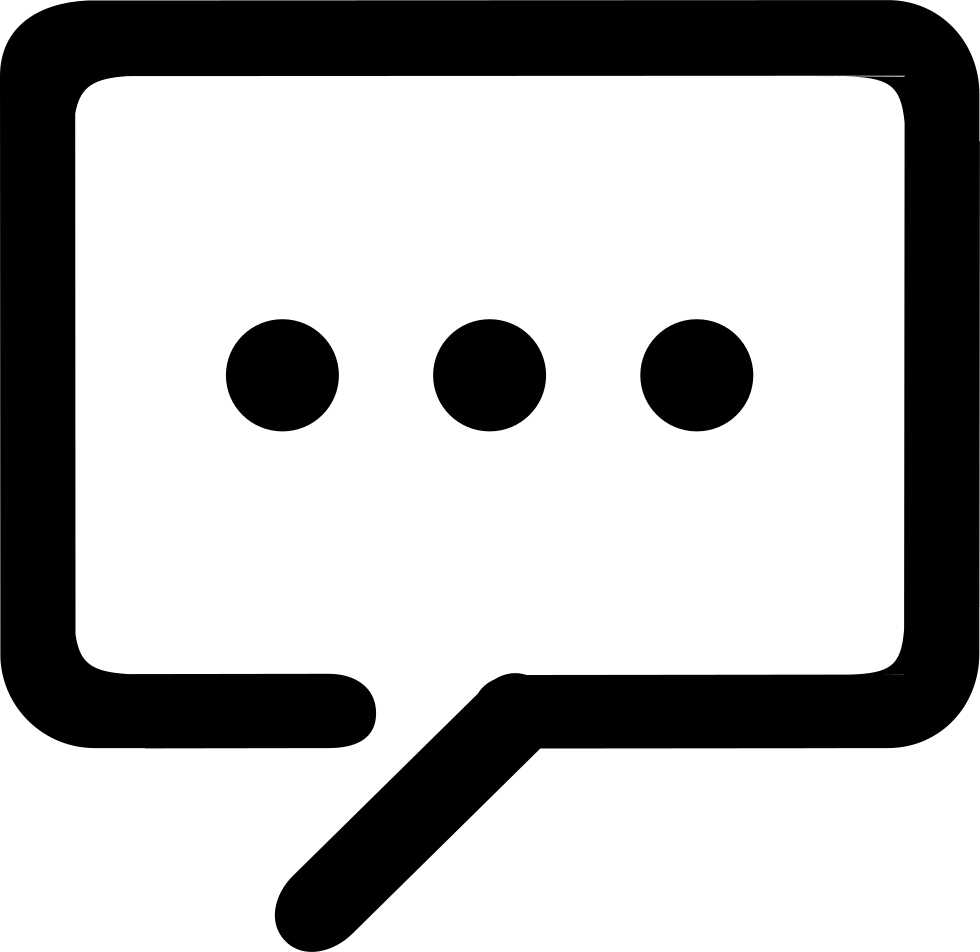 Download Black Comments Icon - Comment Icon Png Free Clipart (#2003525 ...