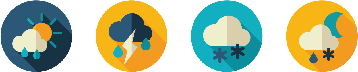 Unexpected Weather - Circle Clipart - Full Size Clipart (#2009878 ...