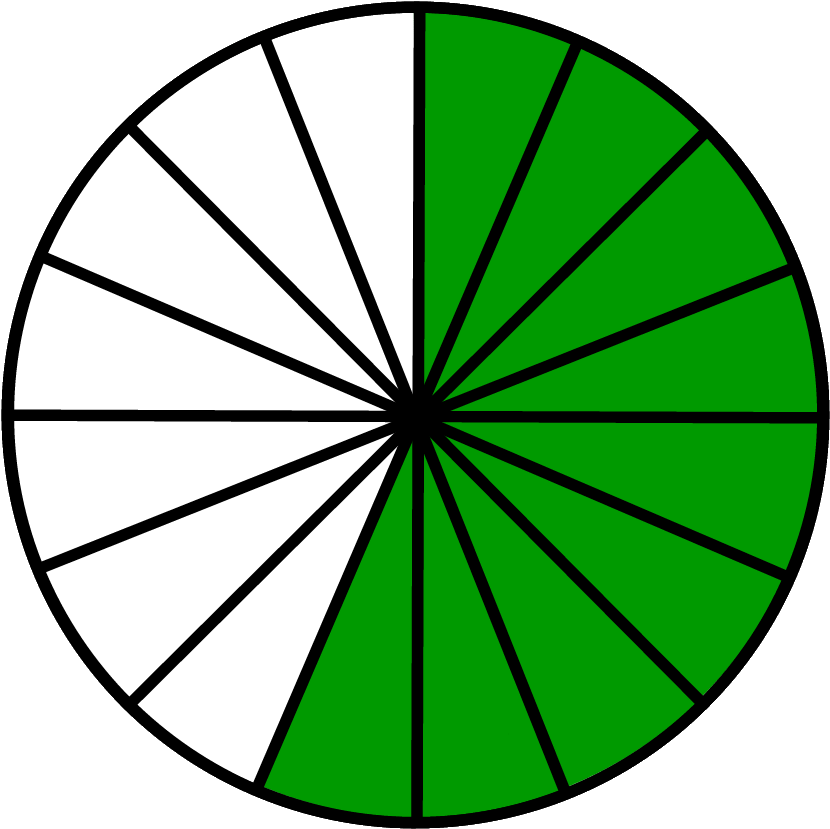Edupic Fractions Page Aks Flight Info 4 16 Fraction Circle Clipart