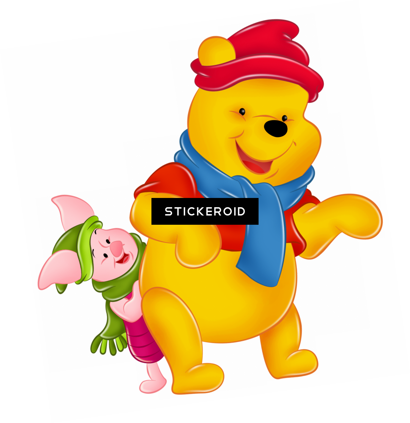 Winnie Pooh Actors Heroes - Winnie The Pooh Png Christmas Clipart ...
