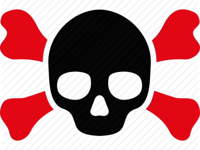 Dead Clipart Crossbones - Skull And Crossbones Transparent Icon - Png ...